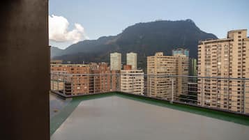 Terraço no piso superior