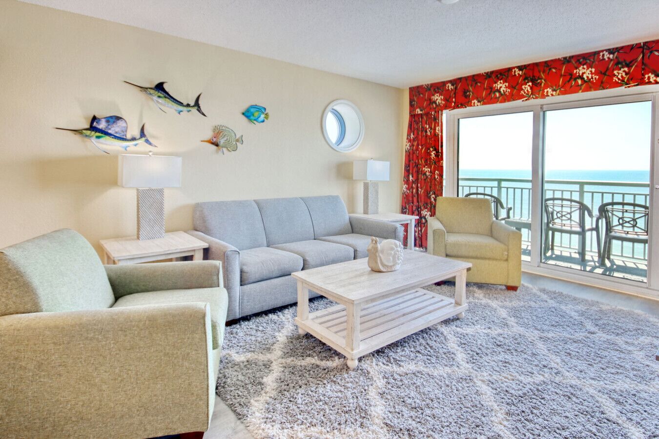 4br/3ba, 7th Fl, Direct Oceanfront, Large Balcony - Myrtle Beach, SC