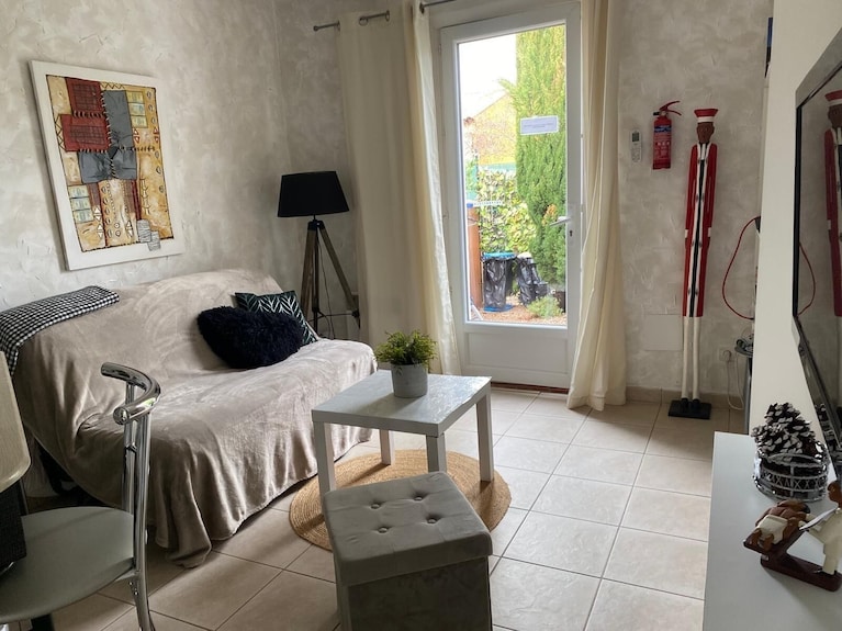 Small Studio Classified 1* Garden -Summer Spa 06 To 09 - Le Cannet-des-Maures