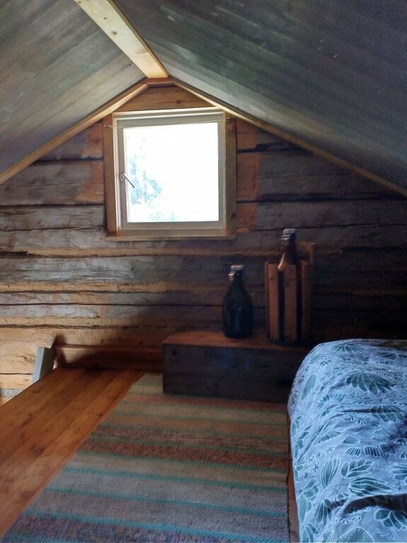 Tiny Timber Lodge From Early 1900s - Lappland