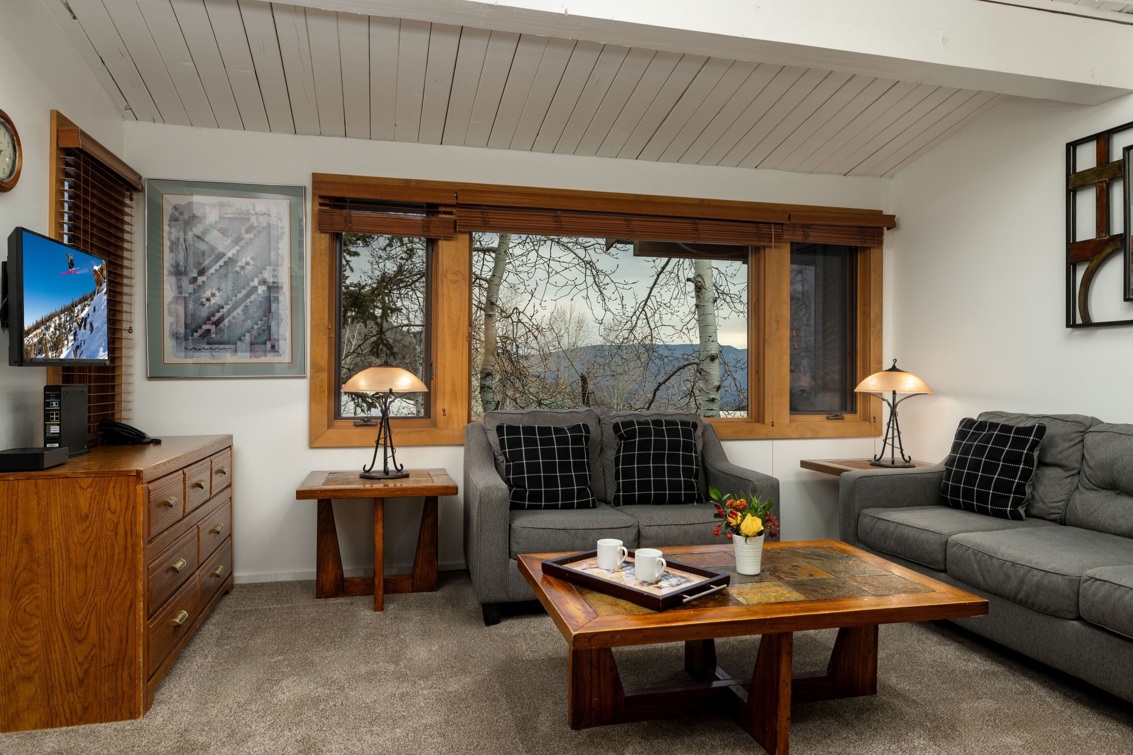 Aspenwood K15 - Après-ski Cozy | Walk To Slopes, Mountain Hot Tub & Pool - Snowmass Village, CO