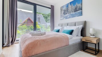 Apartamento (A3a) | Espaço de trabalho para notebook, ferros/tábuas de passar roupa