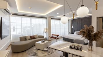 Scandic Suite | Área de estar | TV LCD