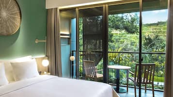 Suíte executiva (Garden) | 1 quarto, frigobar, cofres nos quartos, escrivaninha