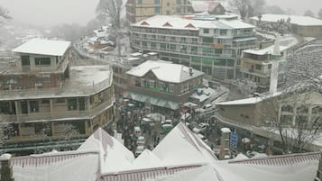 Vista para a cidade desde o alojamento