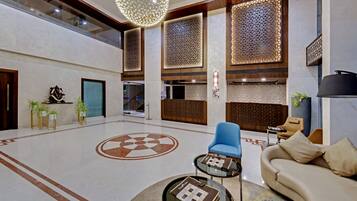 Sala de estar do lobby