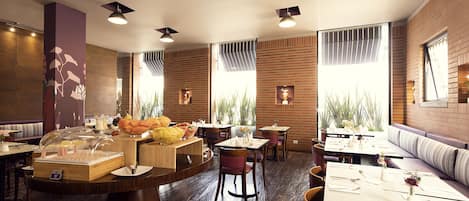 Café da manhã com buffet diário (COP 42000 por pessoa)