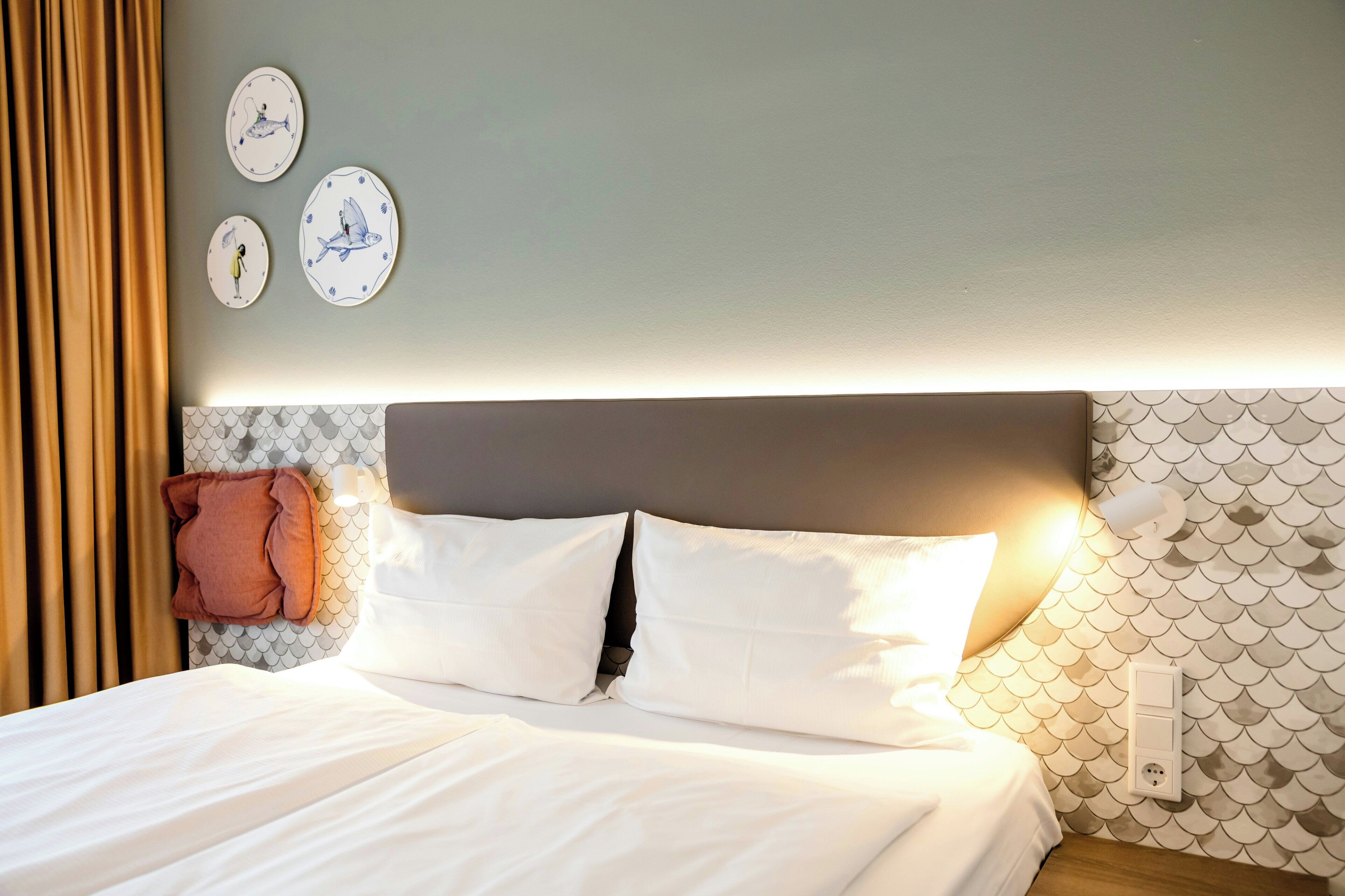Quarto standard, 1 cama Queen | Roupas de cama antialérgicas, cortinas blackout, roupa de cama