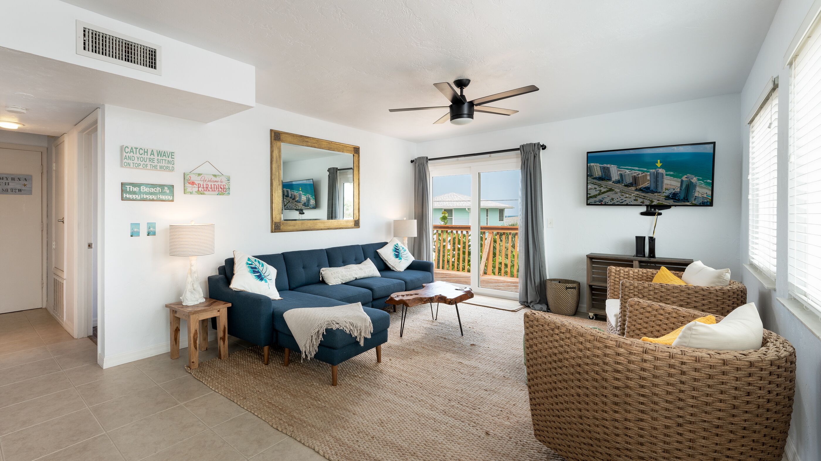 Salty Flamingo, Lovely Home Steps From The Beach! - New Smyrna Beach, FL