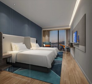 Quarto Standard, 2 camas individuais (Extra Floor Space) | Cofre no quarto, quartos insonorizados