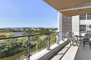 Apartamento executivo | Vista da sacada