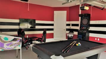 Casa, 6 quartos | Sala de jogos