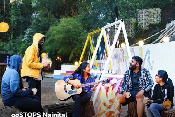 Sala de estar do lobby