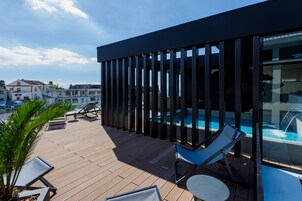 Terraço no piso superior