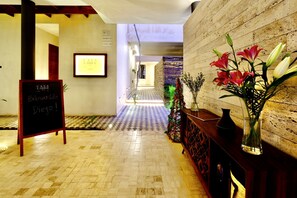 Sala de estar do lobby