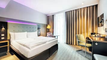 Quarto Duplo Superior | Quartos insonorizados, Wi-fi grátis, roupa de cama fornecida