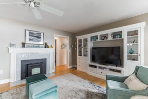 Casa, 3 quartos | Área de estar | Smart TV