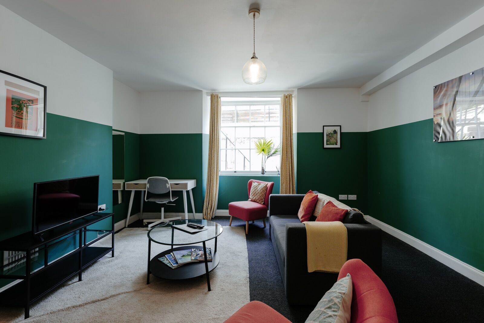 Apartamento Clássico, casa de banho privativa | Lounge
