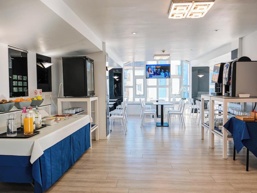 Zona de pequenos-almoços