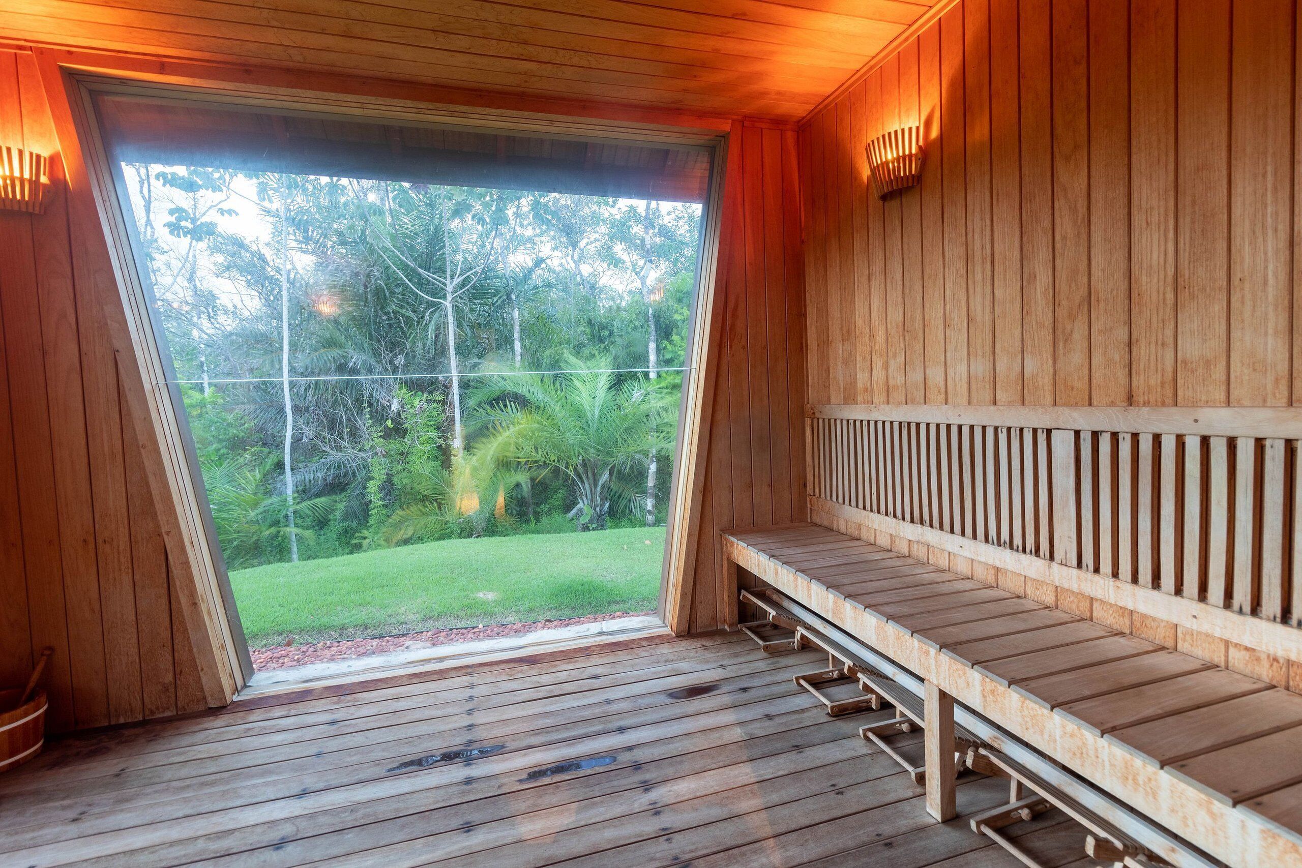 Chalé | Sauna seca