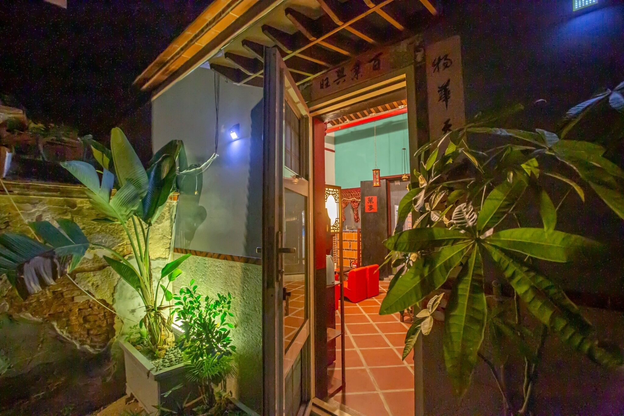 Fachada do alojamento