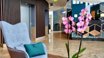 Sala de estar do lobby