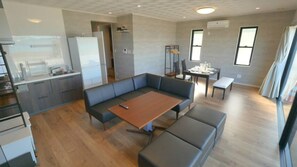 Villa Premium (1F) | 2 quartos, cortinas/cortinados opacos, roupa de cama fornecida