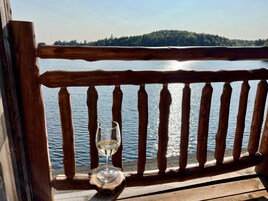 Casa geminada premium, 3 quartos, vista para a montanha, ao lado do lago | Terraço/pátio