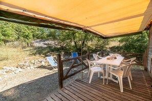Pavillon Classic Chalet 25m² | Terraço/pátio interior