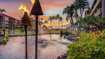 Apartamento em Condomínio Fechado, 1 quarto | Terrenos do alojamento