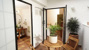 Quarto luxo | Terraço/pátio