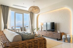 Cobertura, vista para o oceano | Vista do quarto