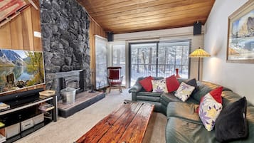 Apartamento em Condomínio Fechado, 2 quartos | Sala de estar