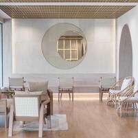 Sala de estar do lobby