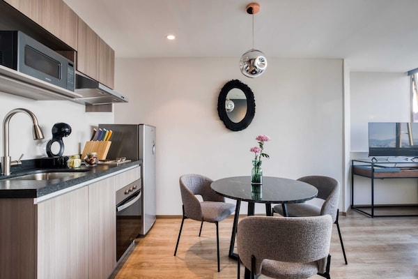 Cool Apt | Great Location| 2 Rooftops+gym+b/center - Mexico City