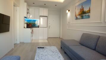 Televisor LED de 40 polegadas com canais via satélite, televisor