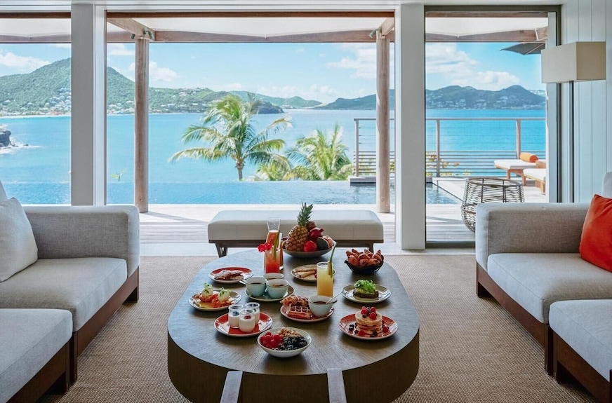 Villa Pinta | Ocean Front - Located In Fabulous Pointe Milou With Private Pool - Saint-Barthélemy