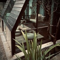 Cabana de Madeira Elite | Sala de estar