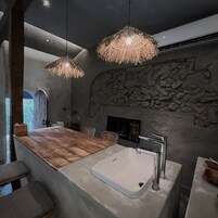 Cabana de Madeira Elite | Sala de estar