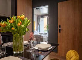 Apartamento Comfort | Berço de viagem, Wi-fi grátis, roupa de cama fornecida 