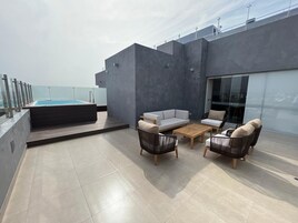 Suíte, 1 cama King (Imperial) | Terraço/pátio