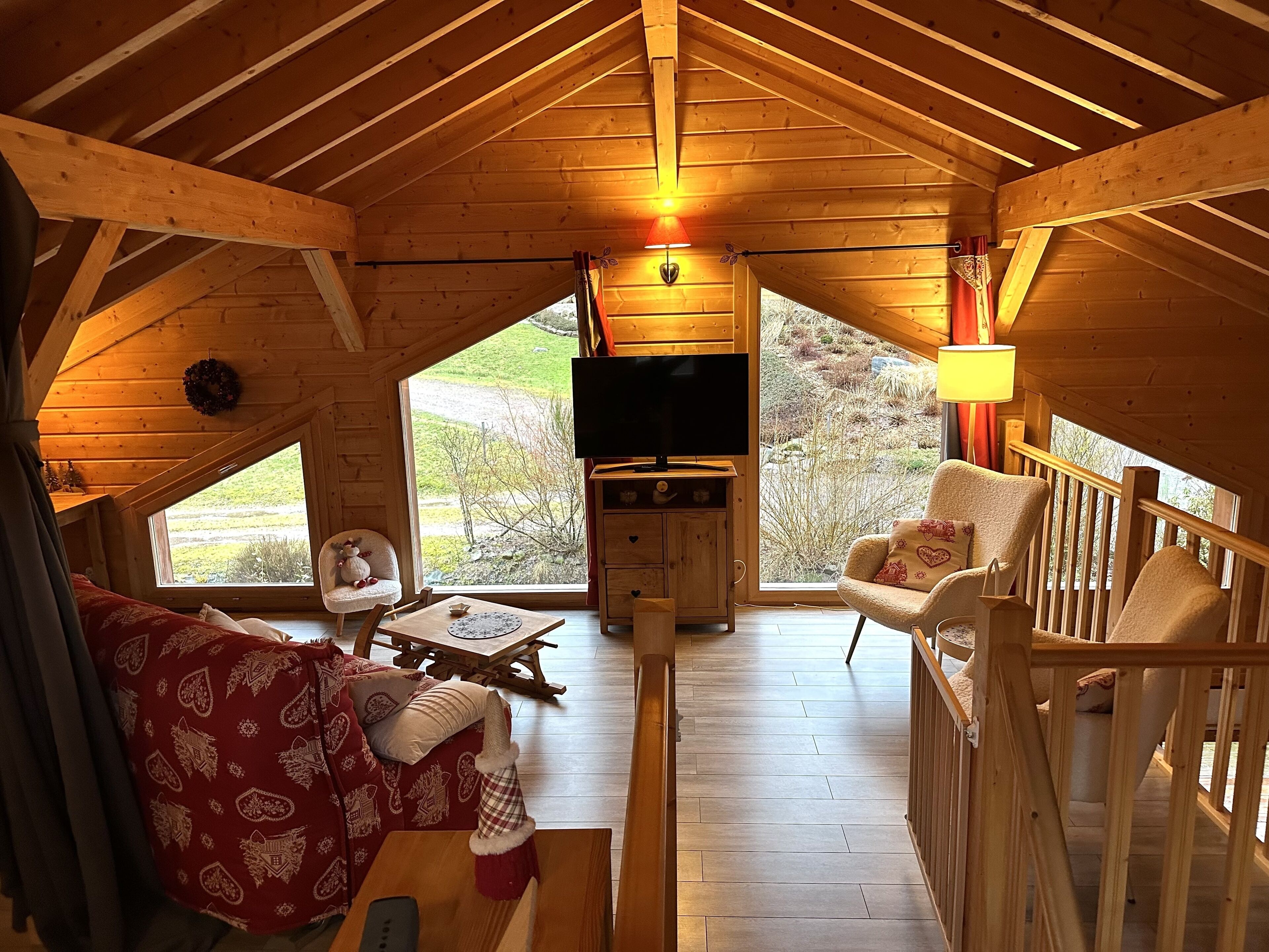 Chalet Cosy Avec Grande Mezzanine - Ventron