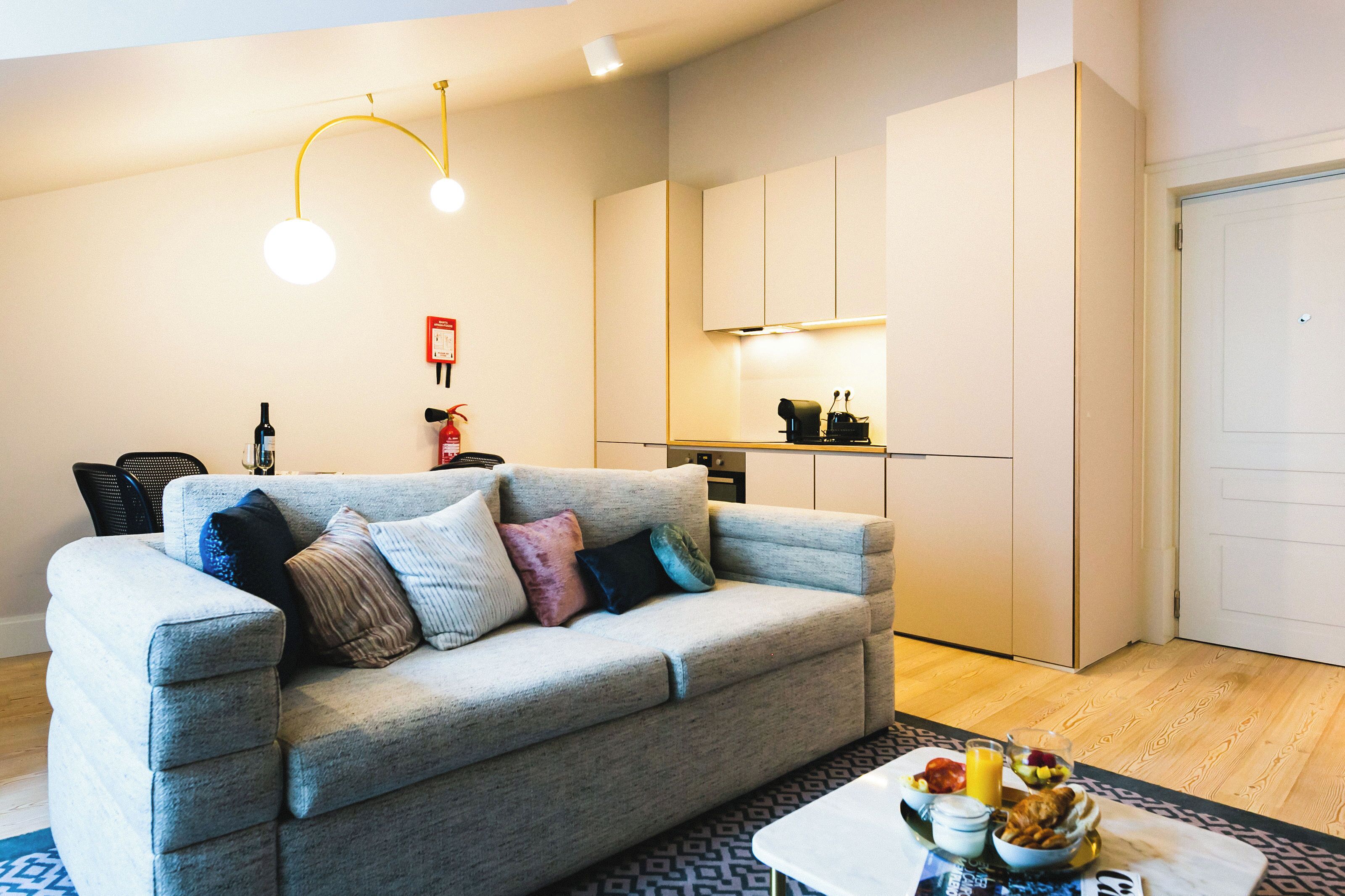 Apartamento Superior, 1 quarto, terraço (Convent View) | Sala de estar