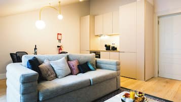 Apartamento Superior, 1 quarto, terraço (Convent View) | Sala de estar