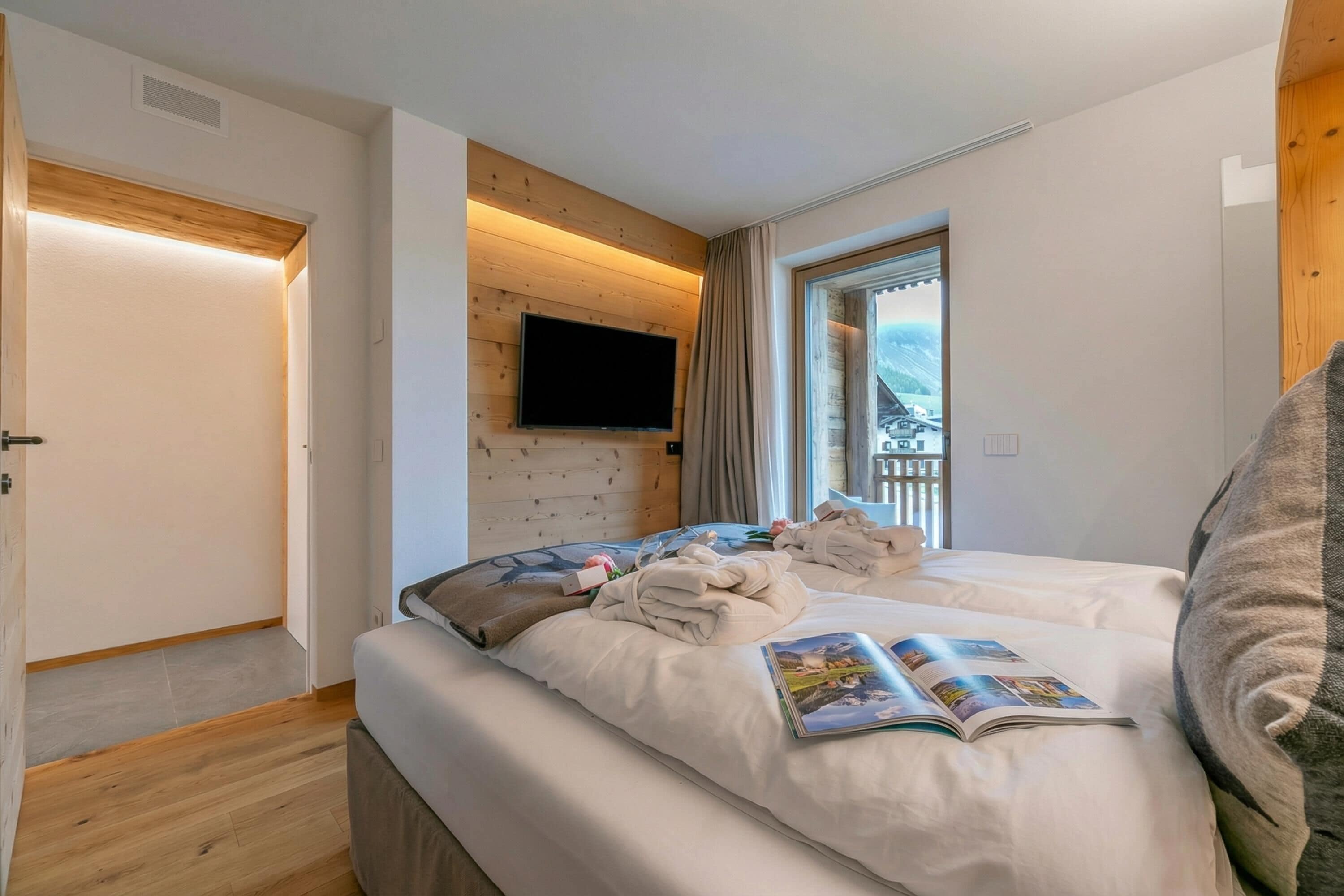 Apartamento Familiar, vários quartos, 2 casas de banho (Lina) | 2 quartos, ferro/tábua de engomar, Wi-fi grátis 