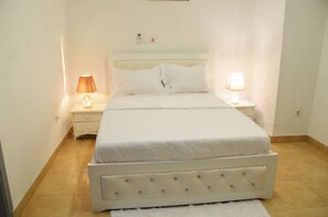 Apartamento, 2 camas queen-size | 2 quartos, Wi-fi grátis, roupa de cama fornecida 