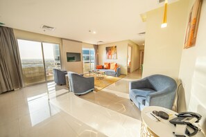 Apartamento real, 4 quartos | Área de estar