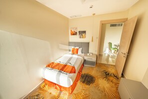 Apartamento real, 4 quartos | 4 quartos, cofres nos quartos, Wi-Fi de cortesia