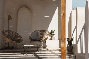 Quarto Superior, terraço | Roupa hipoalergénica, Wi-fi grátis, roupa de cama fornecida 