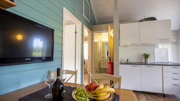Cabana de Madeira Familiar | Refeições no quarto